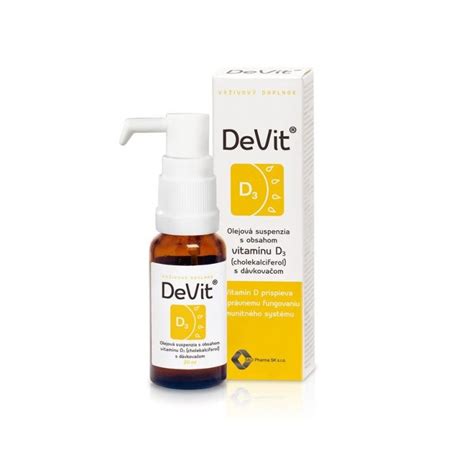 Devit Kvapky S Vitamínom D Pre Najmenšie Deti Recenzia Cena Imunita Online