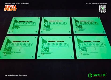 High Quality Evacuation Plan Sign And Print Solutions