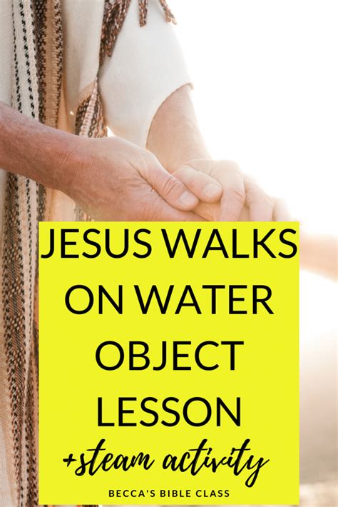 Jesus Walks On Water Activity Sheet Bible Story Activities Sunday