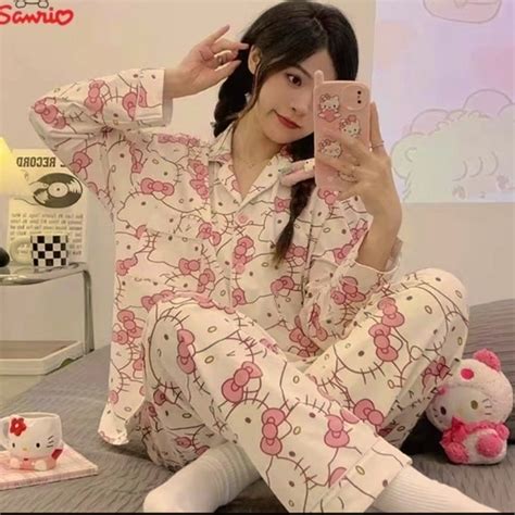 Unbranded Intimates And Sleepwear Hello Kitty Pajama Set Poshmark