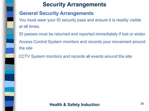 Staff Ehs Induction Presentationppt Ppt