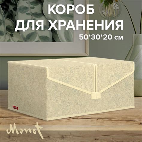 Коробка для хранения VALIANT, 50 х 30 х 20 купить c доставкой на OZON ...