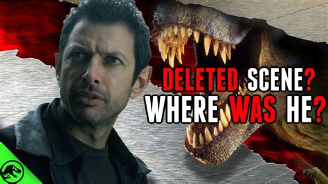 What Happened To Dr Ian Malcolm In Jurassic Park 3 Youtube