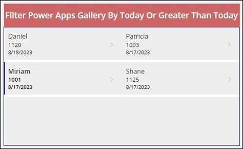 Power Apps Filter Gallery By Date With Examples Sharepoint And Microsoft Power Platform