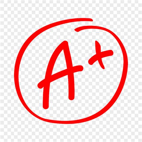 Hd A Grade Result Hand Drawn Png Citypng