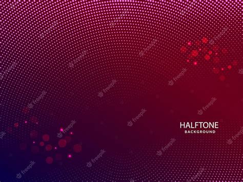 Premium Vector Abstract Modern Color Gradient Halftone Pattern Background Vector
