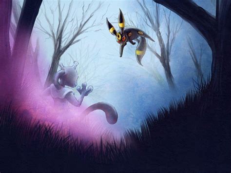 Mewtwo And Mew Wallpaper