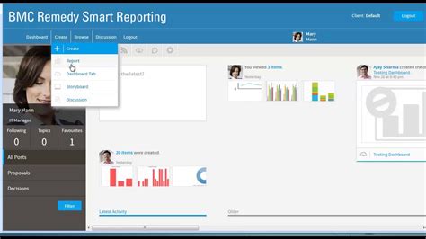 Bmc Remedy Smart Reporting 90 Creating A Report Youtube