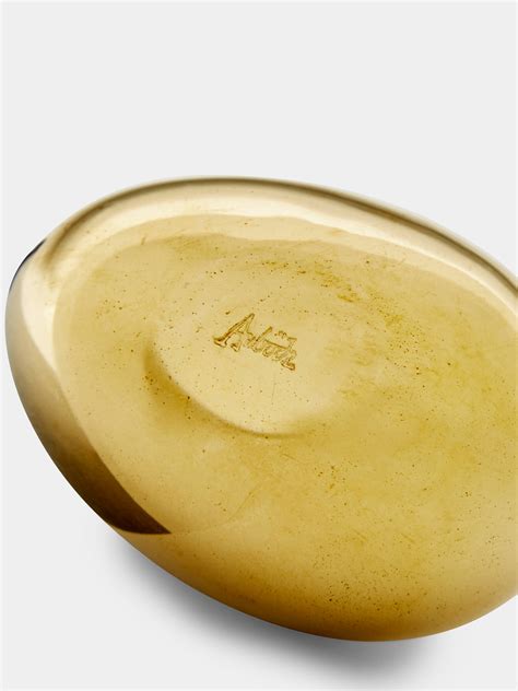Metallics Egg Brass Paperweight By Carl Auböck Abask