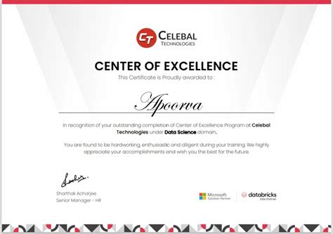 Datascience Azure Databricks Celebaltechnologies Centerofexcellence Upskilling