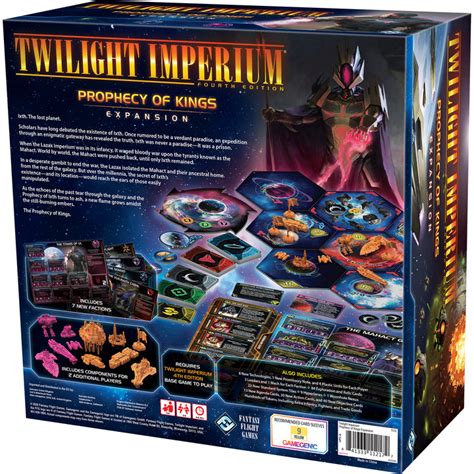 Twilight Imperium 4th Edition Prophecy Of Kings Board Game Expansion