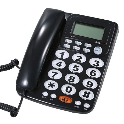 Desktop Bedrade Vaste Telefoon Met Grote Knoppen H Vicedeal