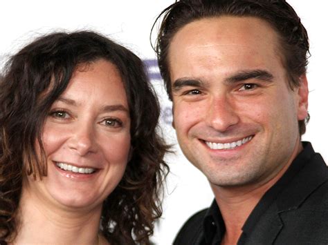 Johnny Galecki Og Sara Gilbert Roseanne