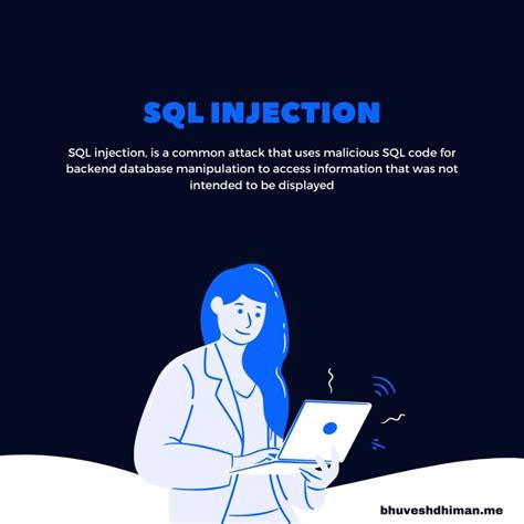 bhuvesh dhiman on linkedin sqlinjection cybersecurity