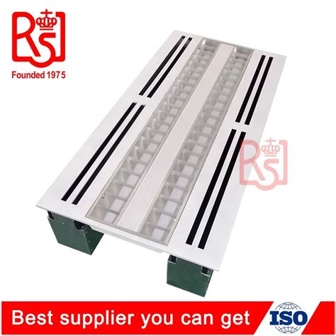Hvac Systems Parts Aluminum Ceiling Troffer Air Exhaust