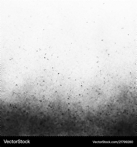 Gradient Halftone Dots Texture Overlay Royalty Free Vector