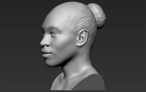 Serena Williams Bust 3d Model By Printedreality