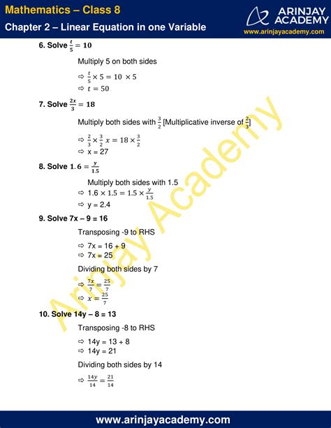 Ncert Solutions For Class 8 Maths Chapter 2 Exercise 21 Archives