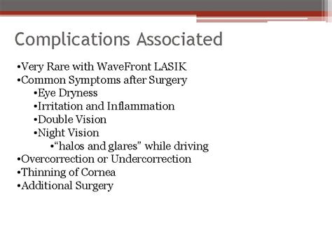 Wavefront Guided Lasik Eye Surgery Vi Tran Bme