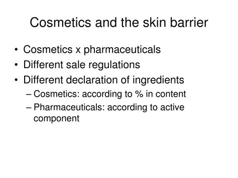 PPT Skin Barrier Function Skin Conductivity PowerPoint Presentation ID