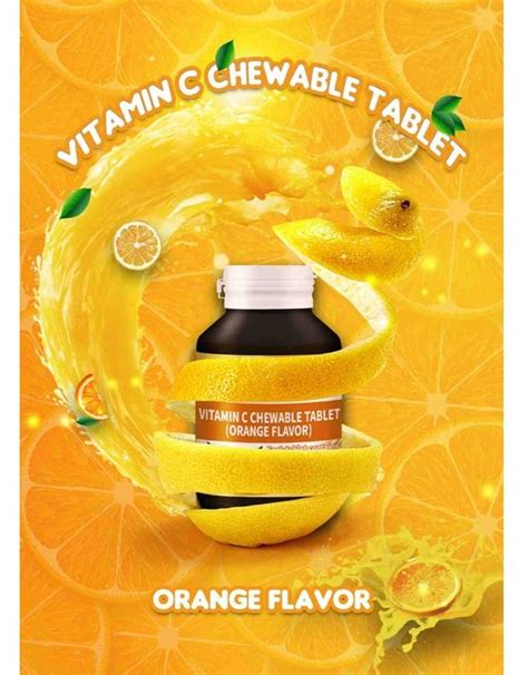 Vitamin C Orange Flavour Longrich Enlightened Partners