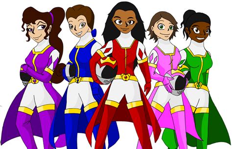 Disney Princess Power Rangers By Raichious Muffin On Deviantart