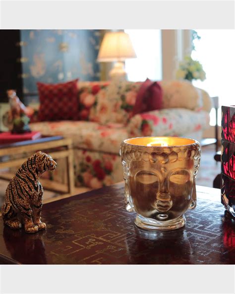 Thompson Ferrier 40 Oz Croesus Golden Buddha Candle Neiman Marcus