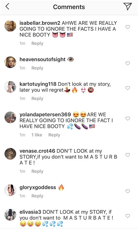 The Comments From Sex Bots Under Every Popular IG Pages Post R Mildlyinfuriating