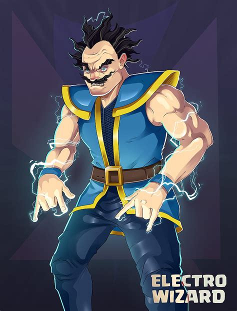 Electro Wizard Clash Royale Atelier Yuwaciaojp