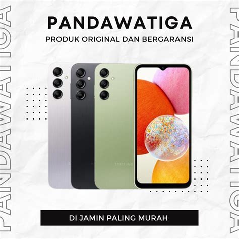 Jual Samsung Galaxy A14 Lte 4128gb And 6128gb Garansi Resmi Shopee