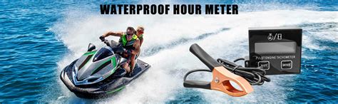 Augrex Small Engine Digital Inductive Rpm Tachometer Tool Fit For Chainsaw Cropper