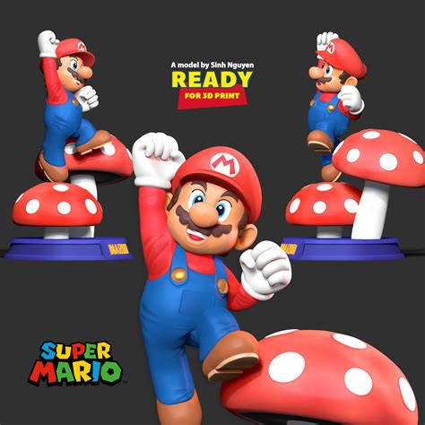 3d File The Super Mario Bros・3d Print Design To Download・cults