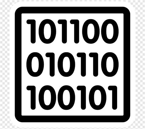 Binary Number Computer Icons Binary File Text Rectangle Png Pngegg