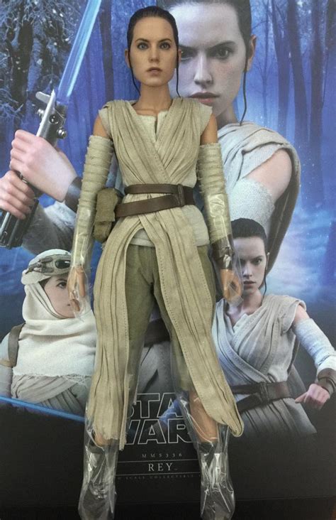 16 Hot Toys Star Wars Rey Force Awakens Mms336 Head Nude Body