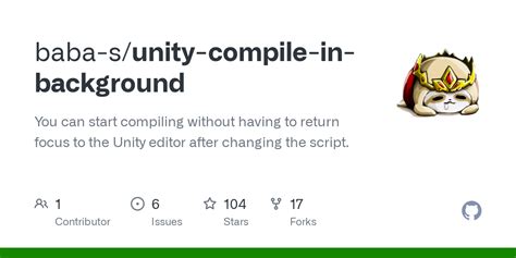 Github Baba Sunity Compile In Background You Can Start Compiling Without Having To Return