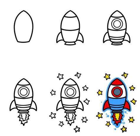 科技新奇事物简笔画怎么画（精选10张） 简笔画图片大全