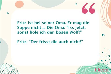 Fritzchen Witze Der Böse Wolf Elternde