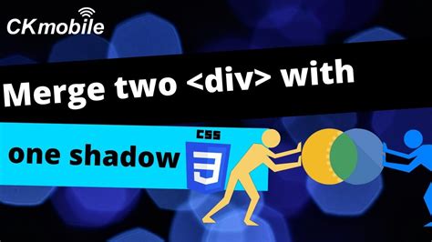 A Sign That Says Merge Two Div With One Shadow And Another Person