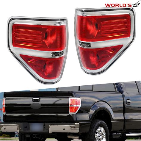 Left Right Rear Tail Lights Brake Lamps Fit For 2009 2014 Ford F150 F
