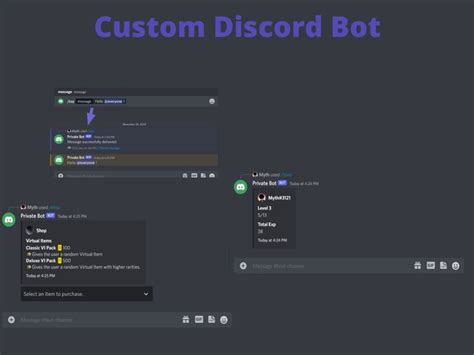 A Custom Made Discord Bot Upwork