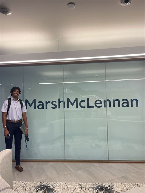 Krish Patel On Linkedin As My Summer Internship At Marsh Comes To An