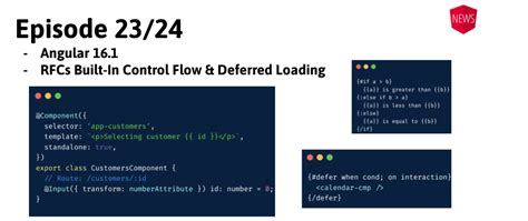 Episode 2324 Angular 16 Rfcs For Deferred Loading And Built In