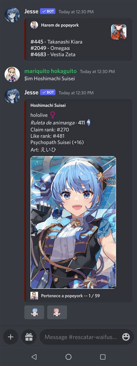 Characters Looks Disabled On Mm But They Look Enabled In Im And Rolls R Mudae