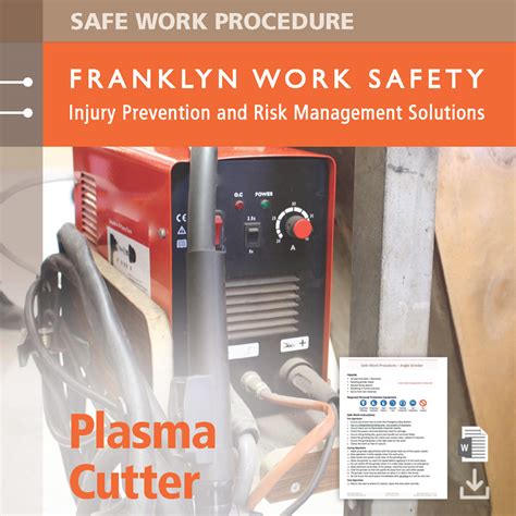 Plasma Cutter Franklyn Work Safety
