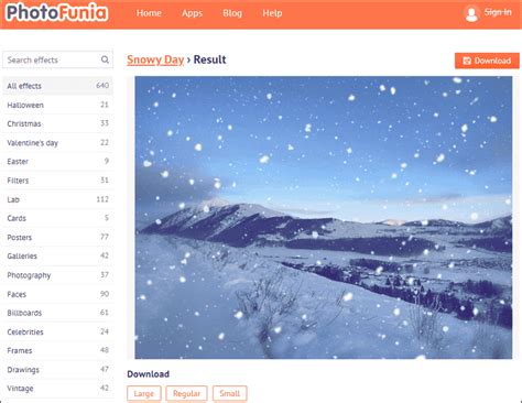 Transform Your Photos With A Beautiful Snow Effect Online