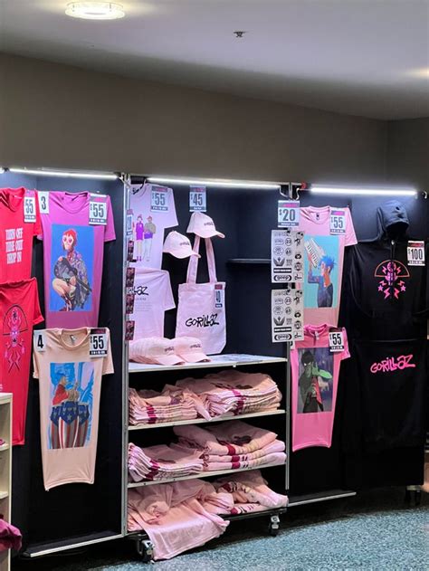 Australian Tour Merch At The Sydney Qudos Bank Arena Show Tonight