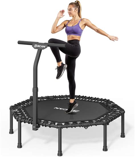 Bcan 51 Octagonal Mini Trampoline Max Load 450 Lbs Fitness Trampoline