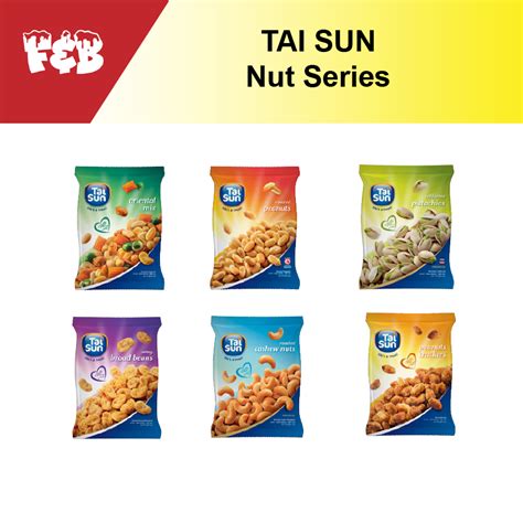 Tai Sun Nut Series Roasted Peanut 40g Oriental Mix 40g Broad Bean 40g