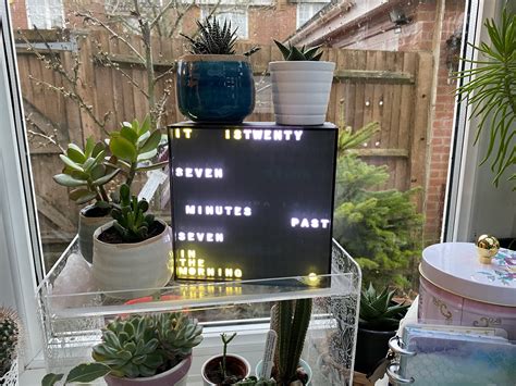 my go at a raspberry pi wordclock raspberry pi