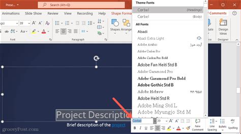 How To Change The Font On All Slides In A PowerPoint Presentation